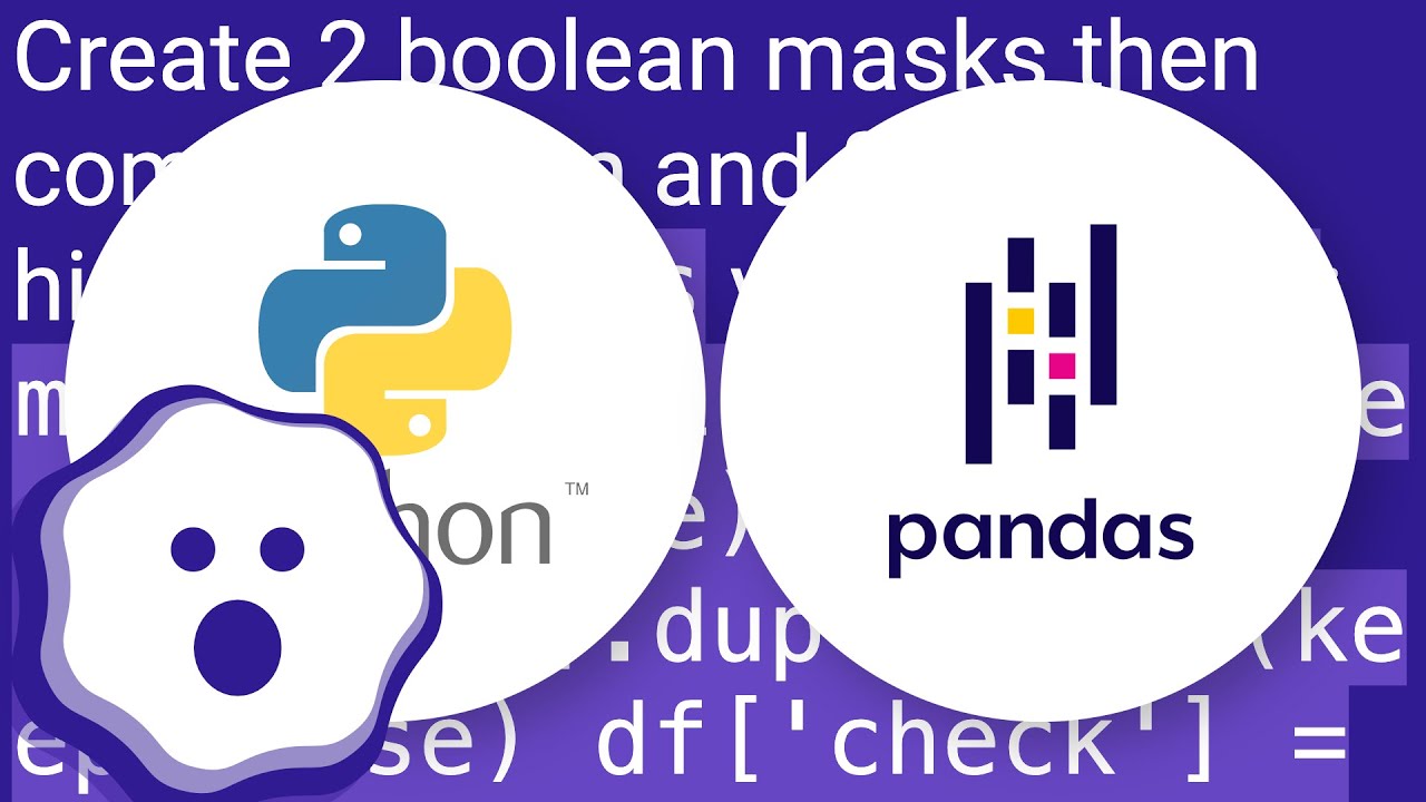 Assessing values to a pandas column with conditions depending on other columns - YouTube
