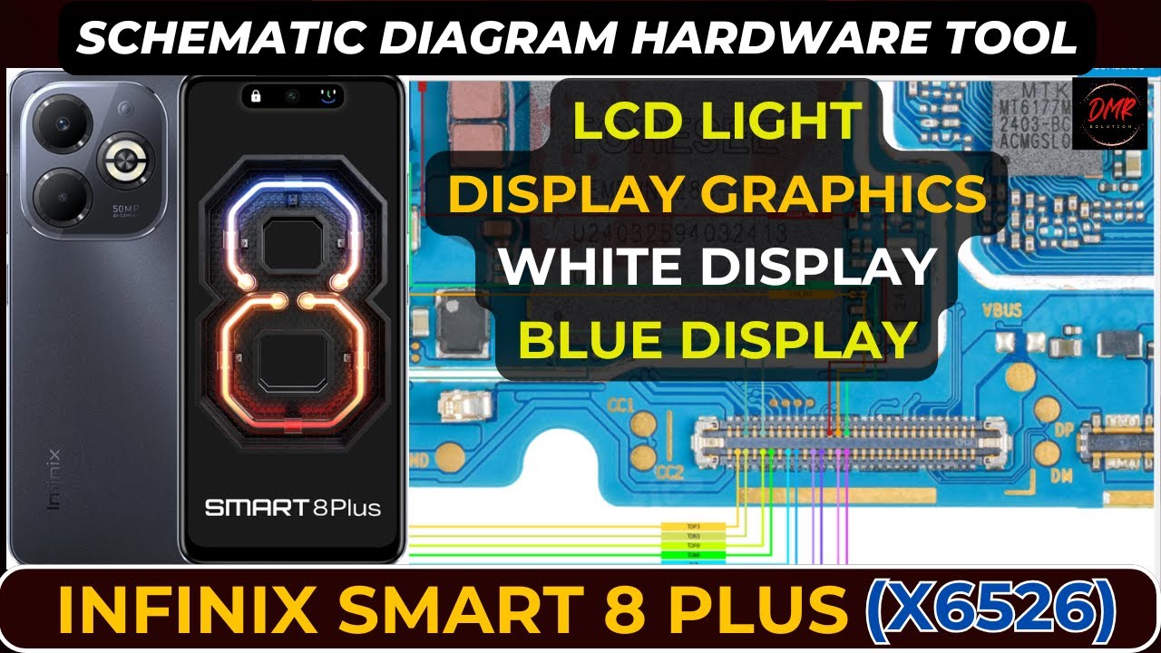 Infinix smart 8 plus X6526 LCD Display Light & Graphics | Hardware ...