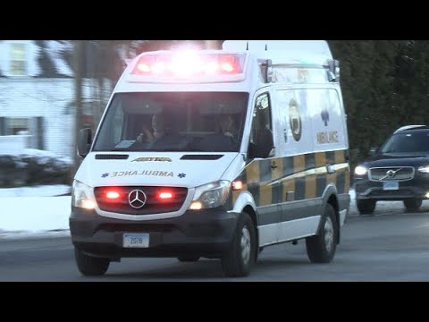 Aetna Ambulance Service Unit 224 Responding - YouTube