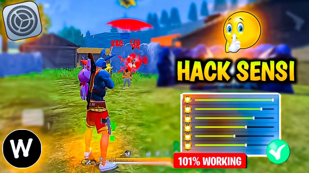 Free Fire Best Hack Sensi | Best Sensitivity for Headshot | New Hack ...
