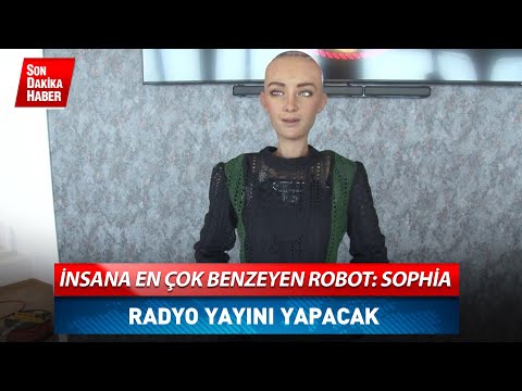İnsana En Çok Benzeyen Robot Sophia Radyo Yayını Yapacak!