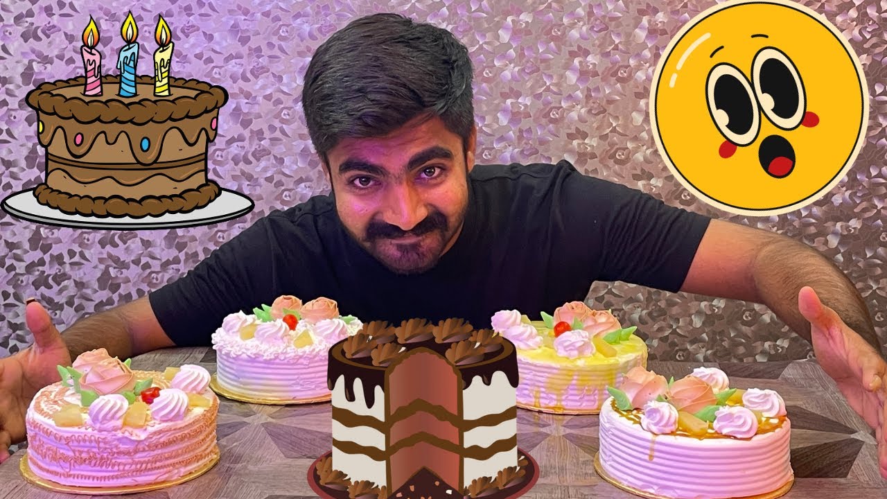 Cake eating Challenge 🎂🎂 | Food challenge , Food video | Eating asmr ...