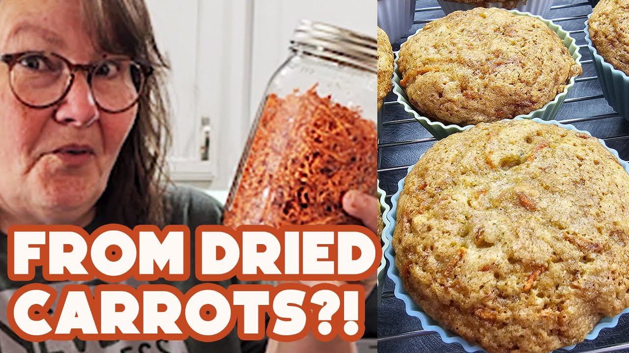 Transform Your Dehydrated Carrots Into Yummy Muffins - Here's How ...