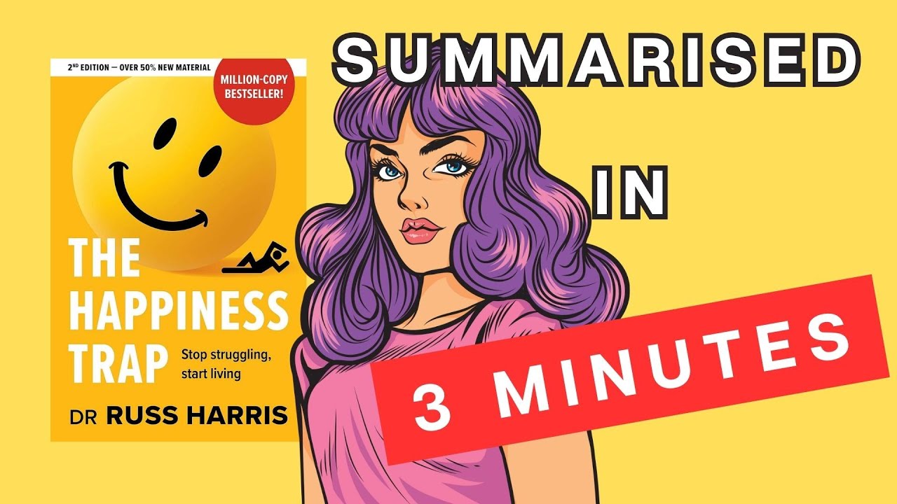 The Happiness Trap: A 3 Minute Summary - YouTube