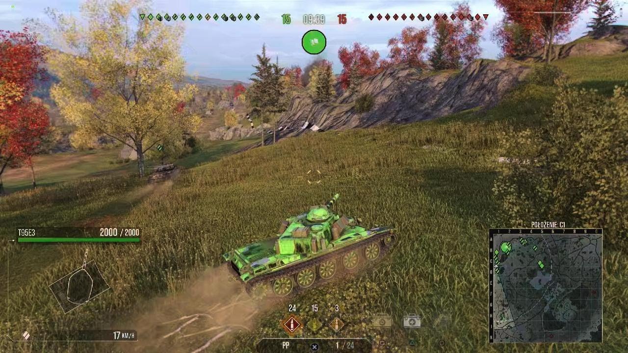 World of Tanks (PS5) ,,Zimna Wojna'' : T95E3 : Leśna Przygoda :) 2 ...