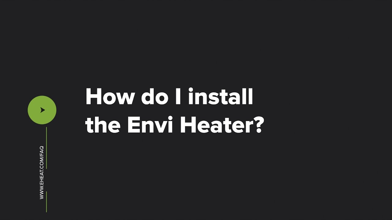 FAQ #6 | How do I install my Envi? - YouTube