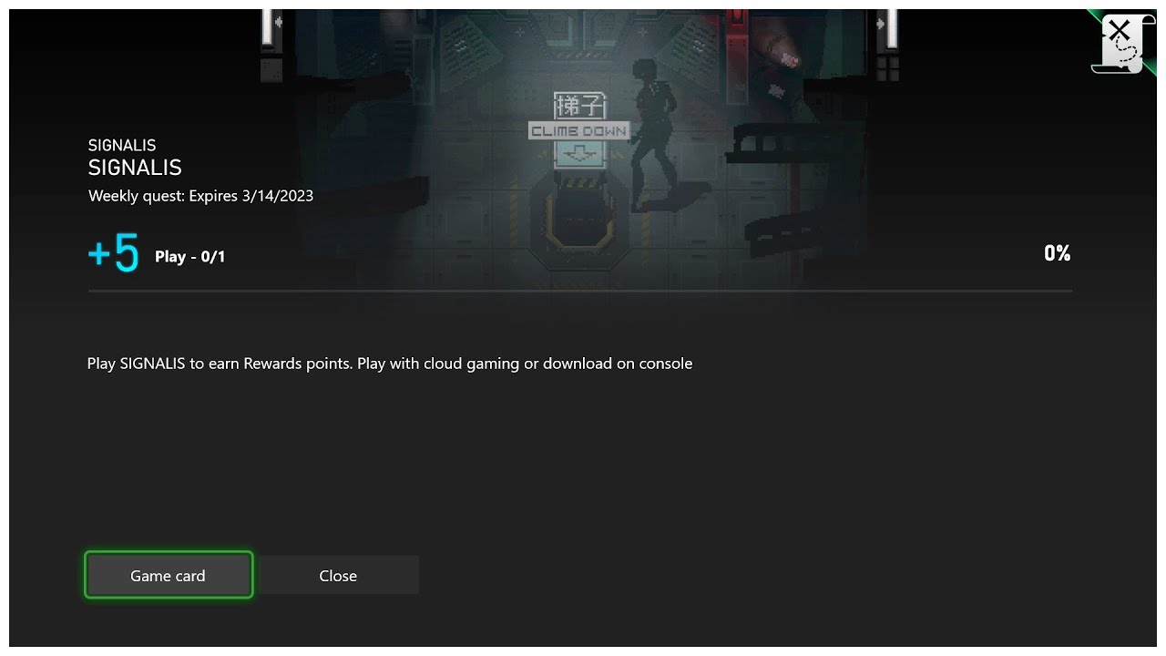 SIGNALIS 🏆 Xbox GamePass - Weekly Quest (CW 10) - YouTube