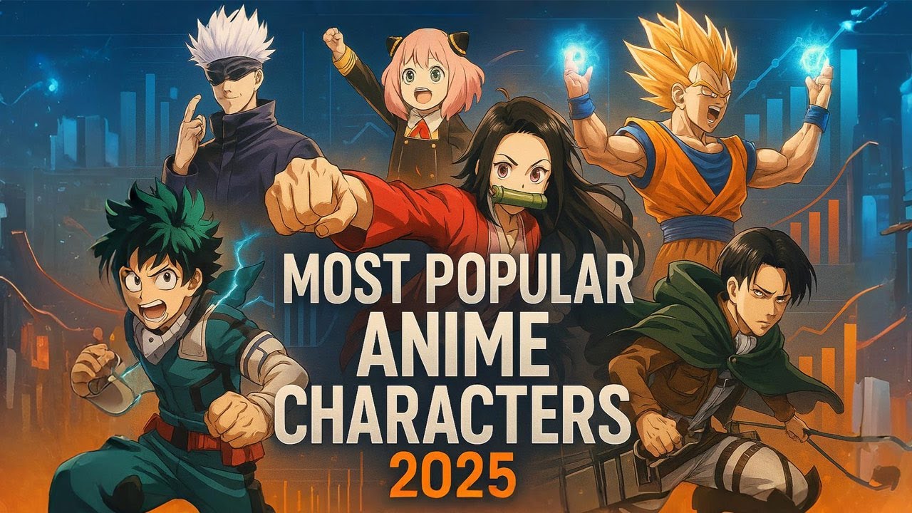 Top Anime characters in 2025 by Searches in Google - YouTube
