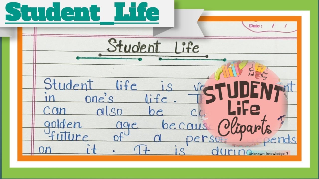 Essay on students life in english | Students life essay in English ...