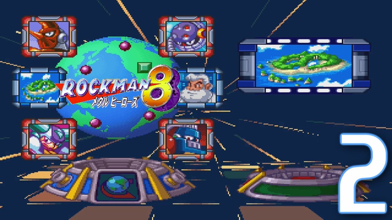 Rockman 8 - 02 - Flying Is No Joke, So Stop Clowning Around And Blow Up ...