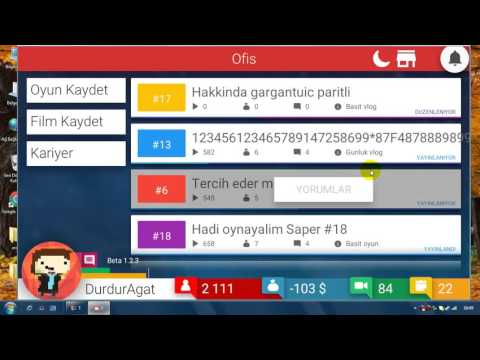 paraya boğulduk (Tube tycoon)Youtuber simülatör #3