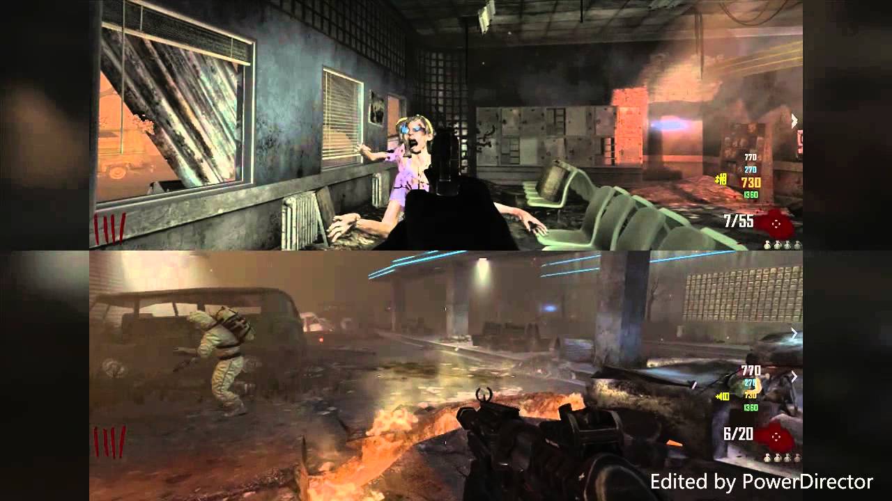 BO2 Zombie {ft Girl Gaming} - YouTube
