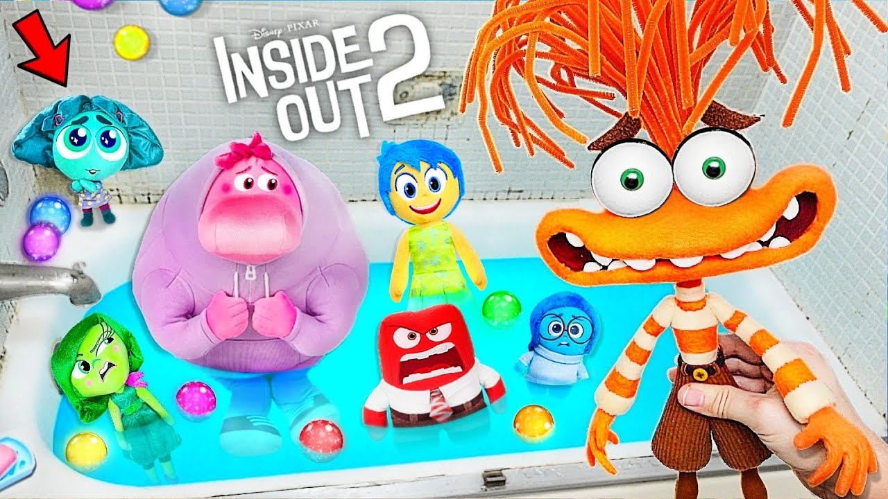 Inside Out 2 - Anxiety (Bath Party) - YouTube