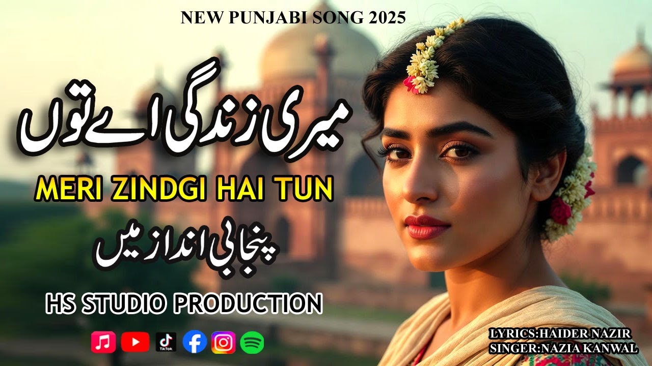 Meri Zindgi Hai Tu|میری زندگی ہے تُو |New Punjabi Song 2025 |Singer ...