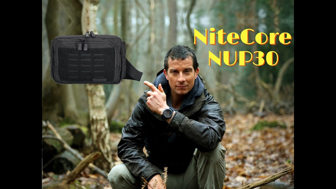 Nitecore NUP 30 обзор поясной сумки | NITECORE NUP30 - YouTube