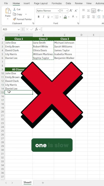 Combine Multiple Lists in Excel with This Easy TOCOL Trick - YouTube