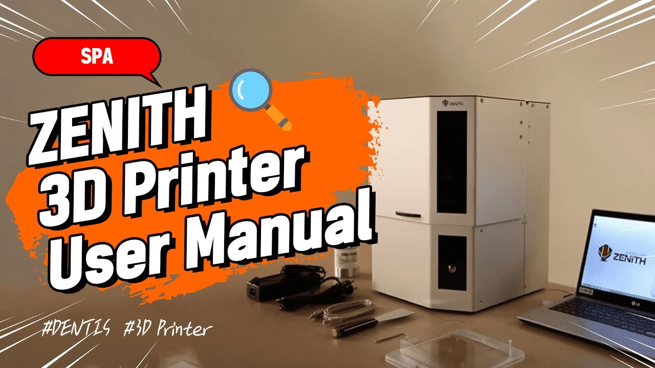 ZENITH 3D Printer User Manual - Spanish Subtitles - YouTube