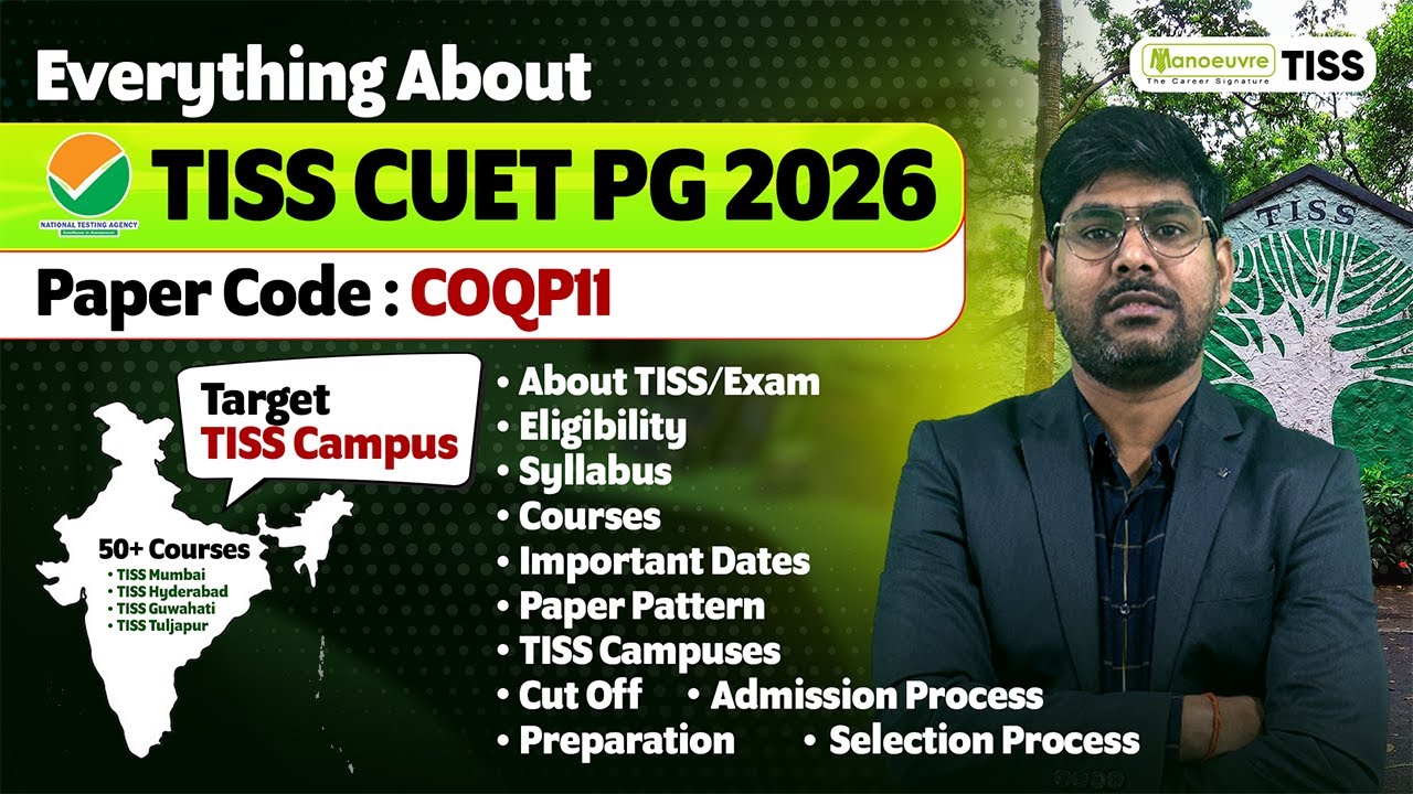 CUET PG TISS 2026 COQP11 : Eligibility | Paper Pattern | Selection ...