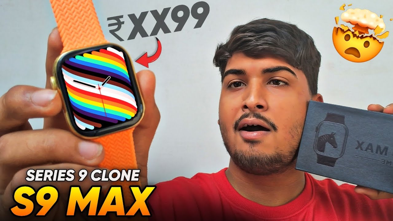 Watch Series 9 Clone : WS-S9 Max 😍 Amoled Display 🔥 - YouTube