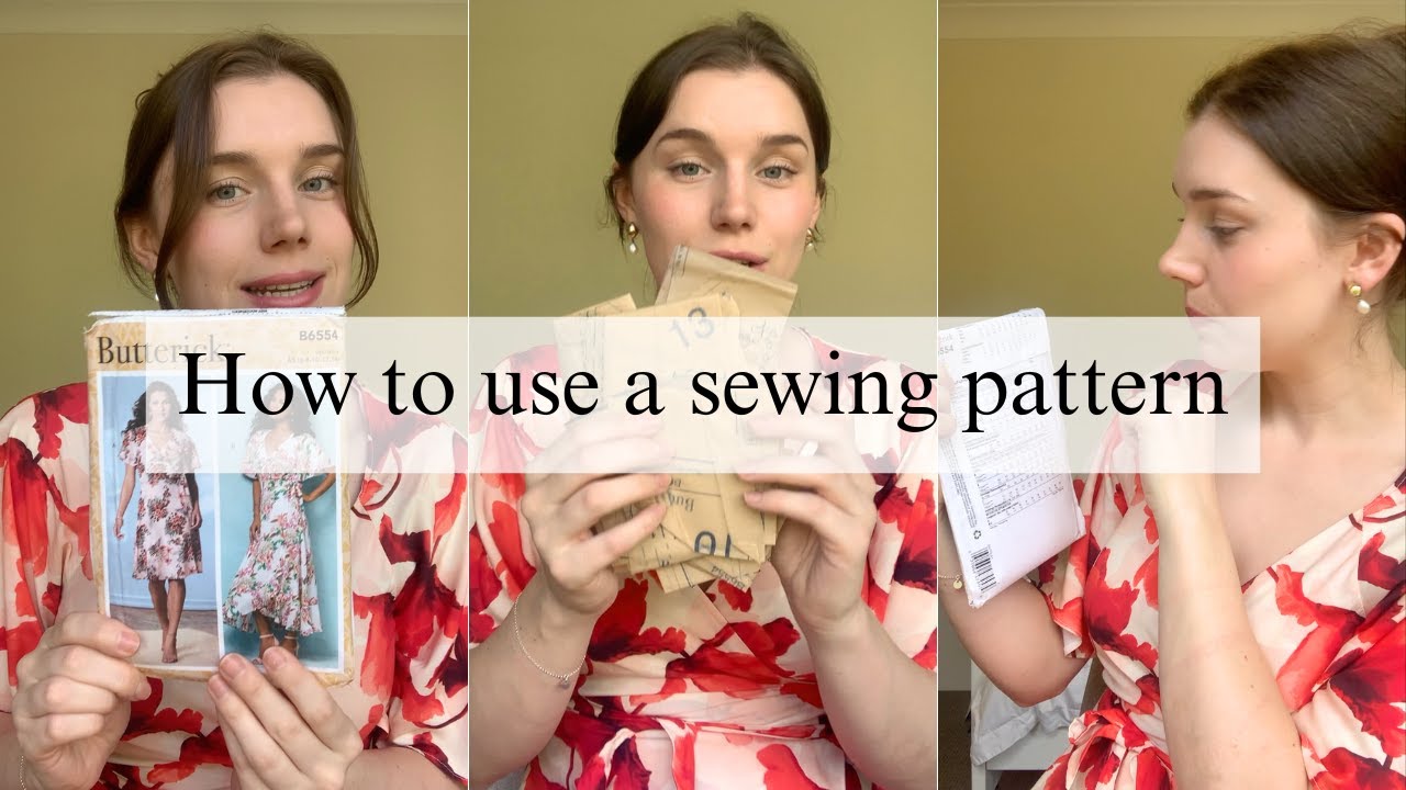 How to Use a Sewing Pattern - YouTube