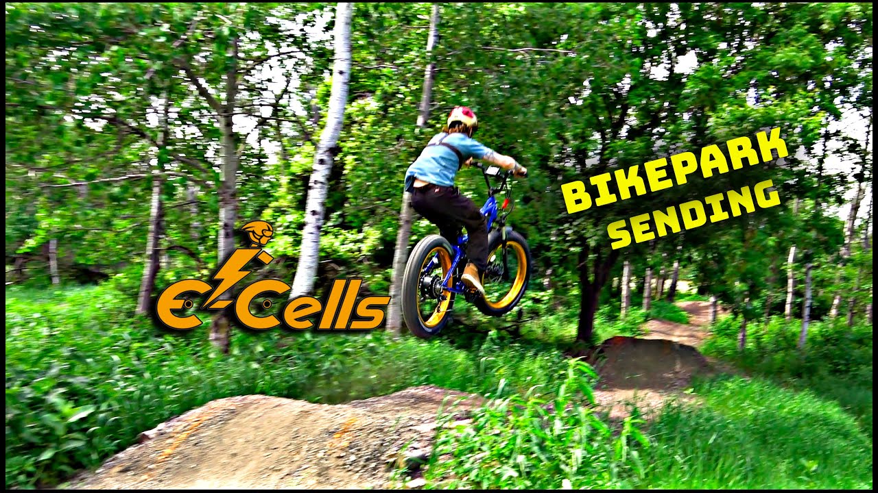 E-Cells Five Star E-Bike Park Sending! - YouTube