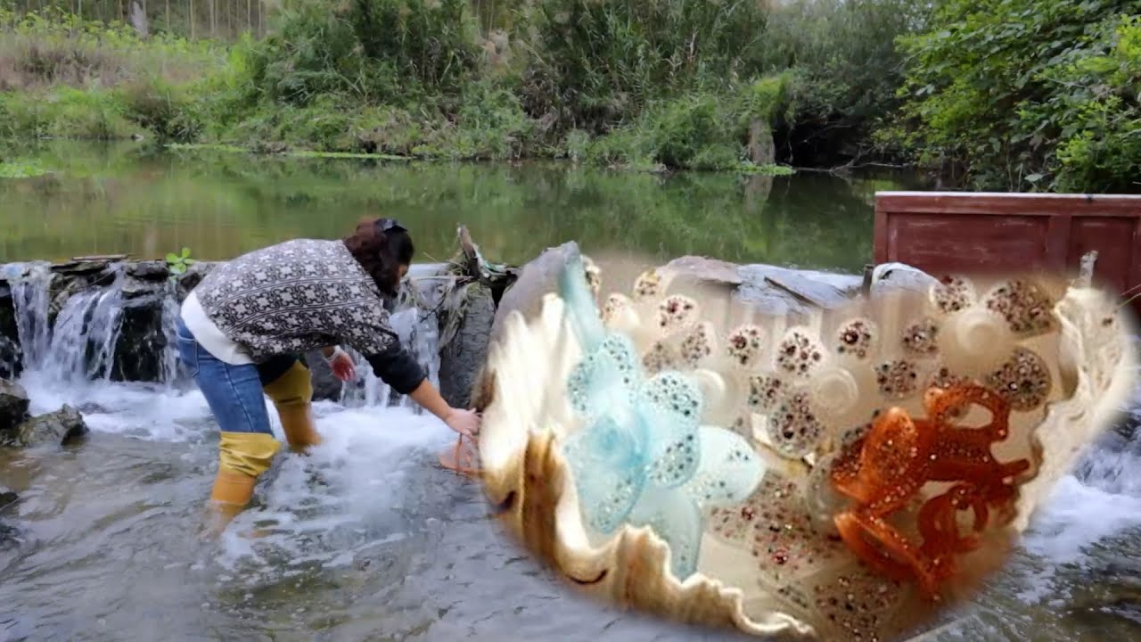 😱😱 The Super Invisibility of Clams: Female Hunters Capture Clams ...