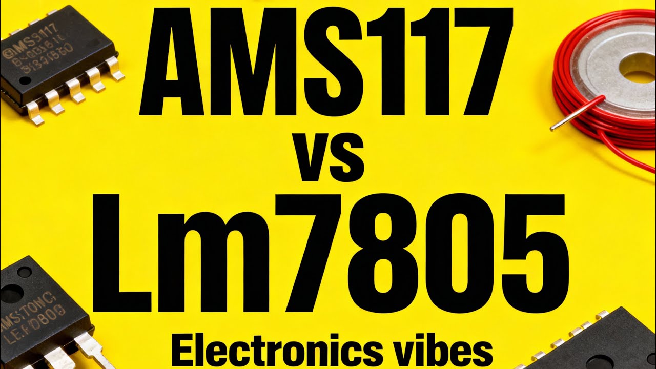 AMS117 vs LM7805 | Voltage Regulator Comparison | Which One Is Better ...