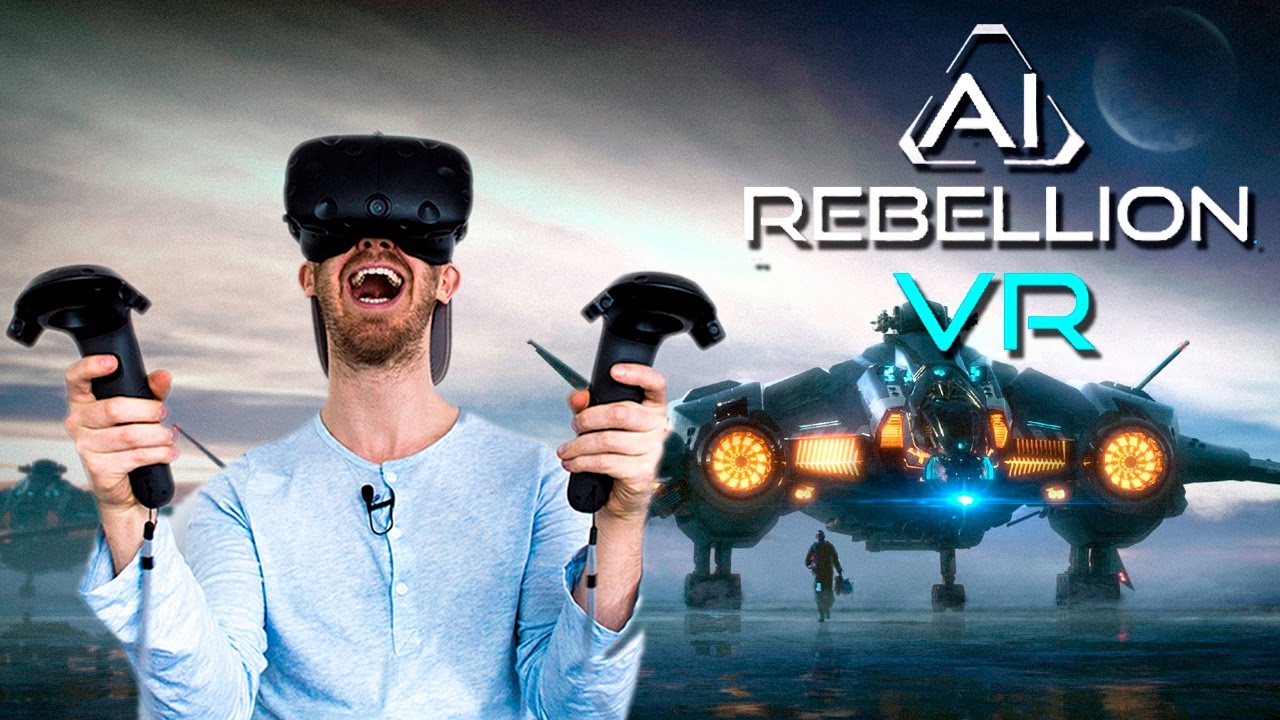 INTERGALACTIC VR DOGFIGHTING! | AI Rebellion - HTC Vive Gameplay - YouTube