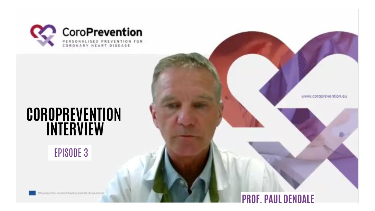 CoroPrevention Interview with Prof. Paul Dendale - YouTube