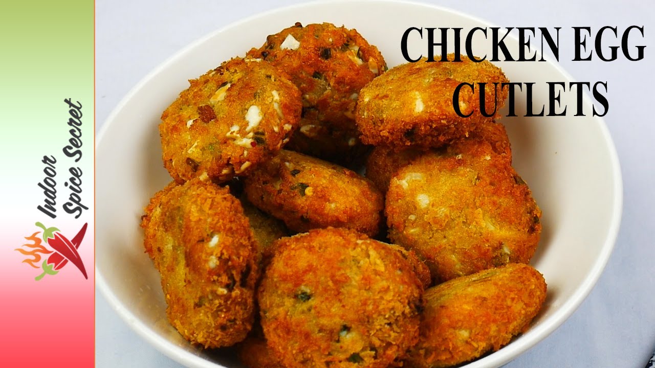 Chicken Egg Cutlets | Lunch Box Recipe | Tea Time Snacks - YouTube
