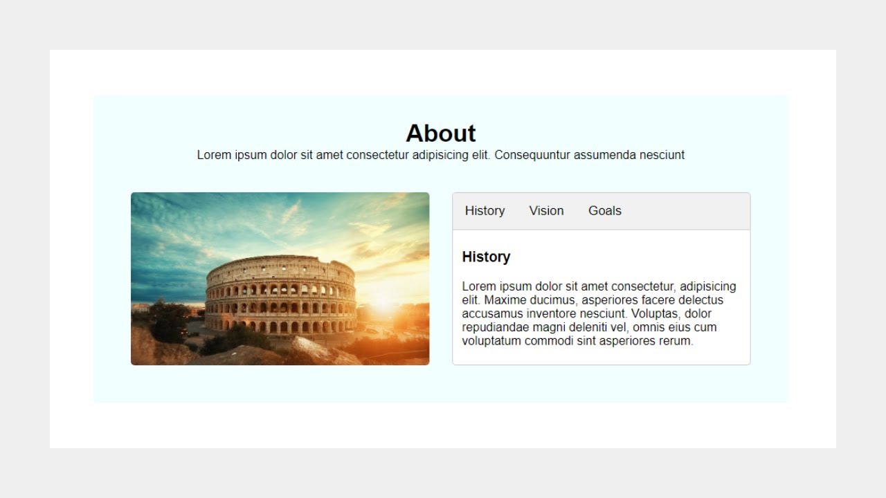 Create Tabs With Html Css And Javascript Youtube 4757