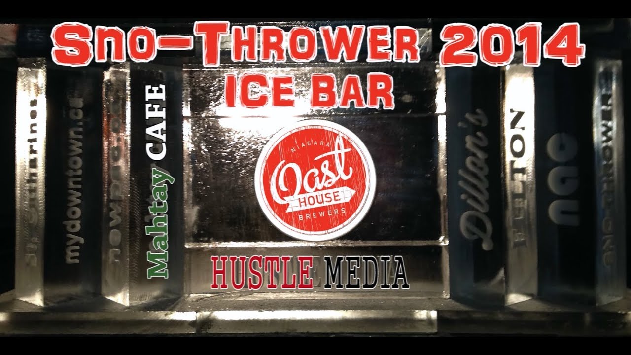 Niagara Oast House Ice Bar - YouTube