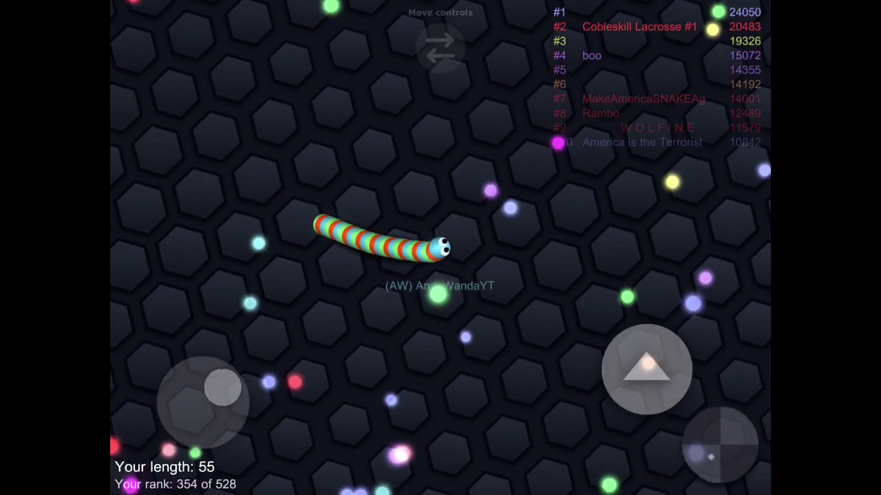 Epic gameplay in Slither.io - YouTube