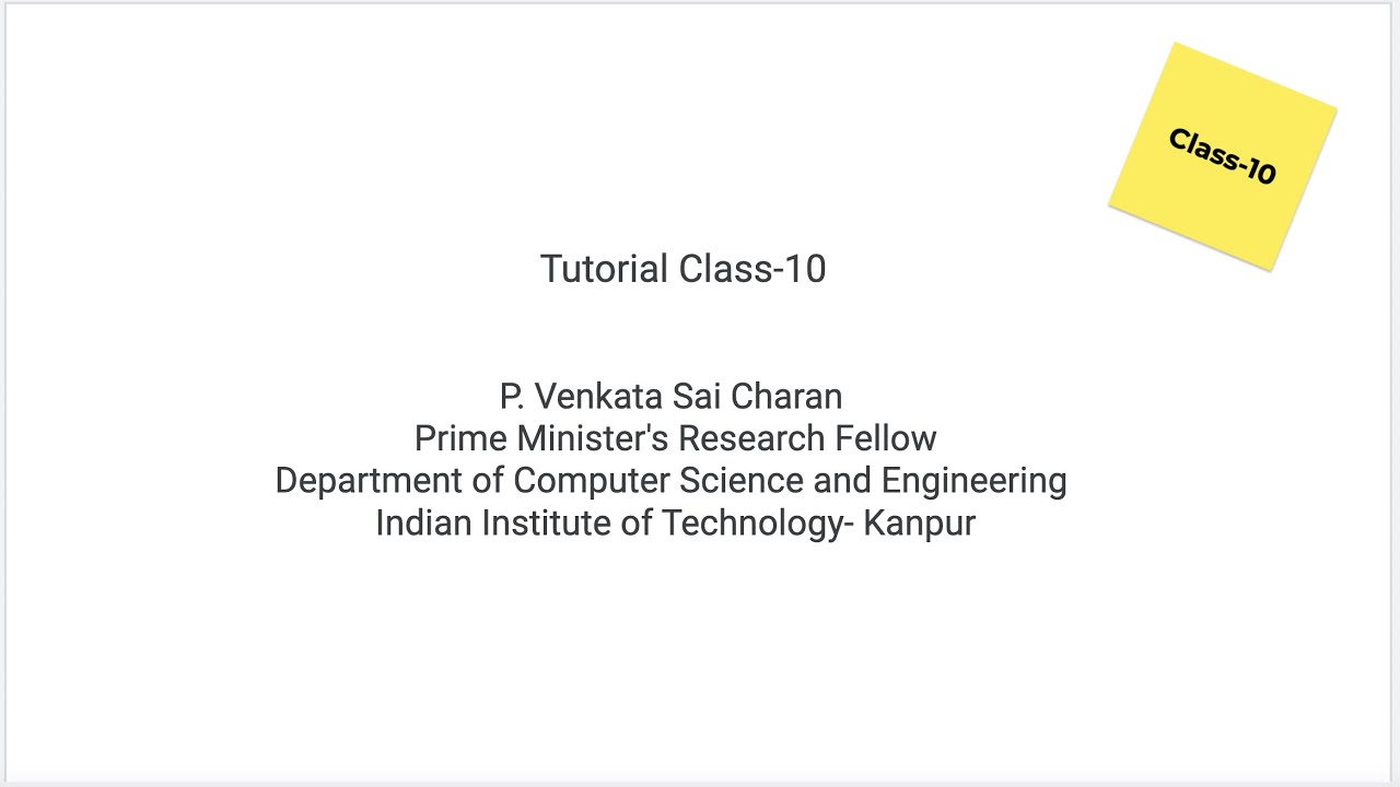 Problem Solving Through Programming In C Week 10 Tutorial By Venkata 9601