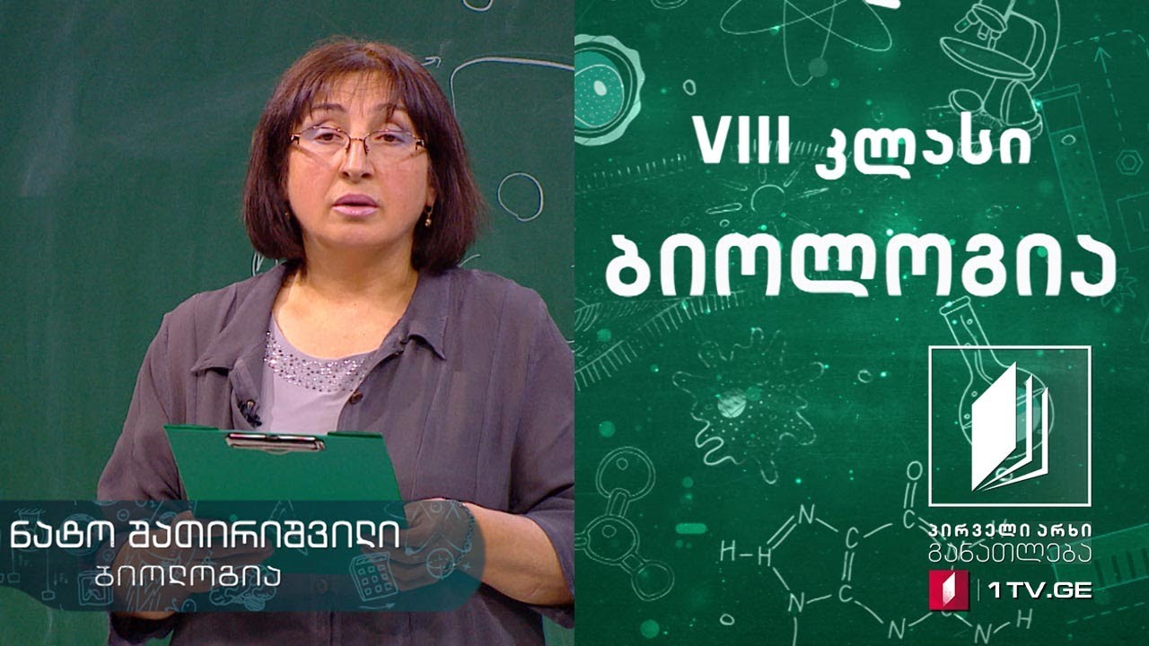 ბიოლოგია Viii კლასი გამომყოფ ორგანოთა სისტემა ტელესკოლა Youtube