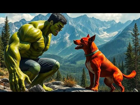 Hulk and dog friendship because hulk have no friend finally then what ...