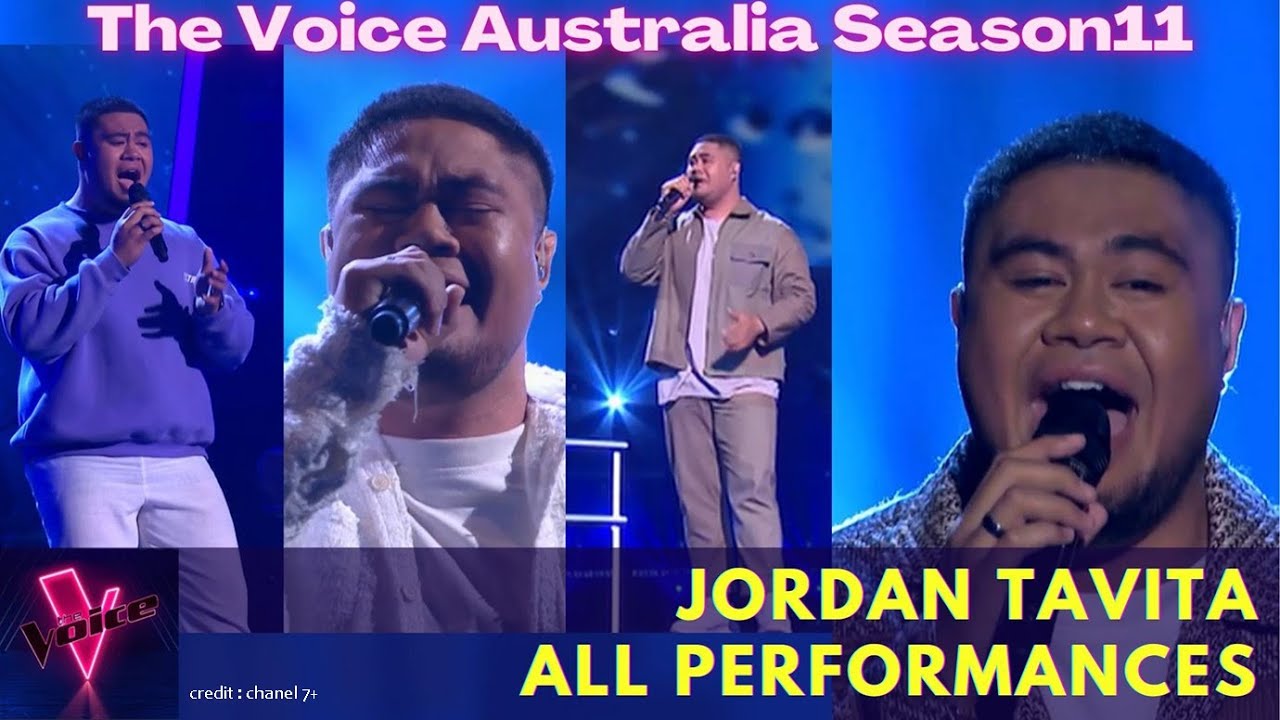 All Jordan Tavita's Performances - The Voice Australia Season 11 - YouTube