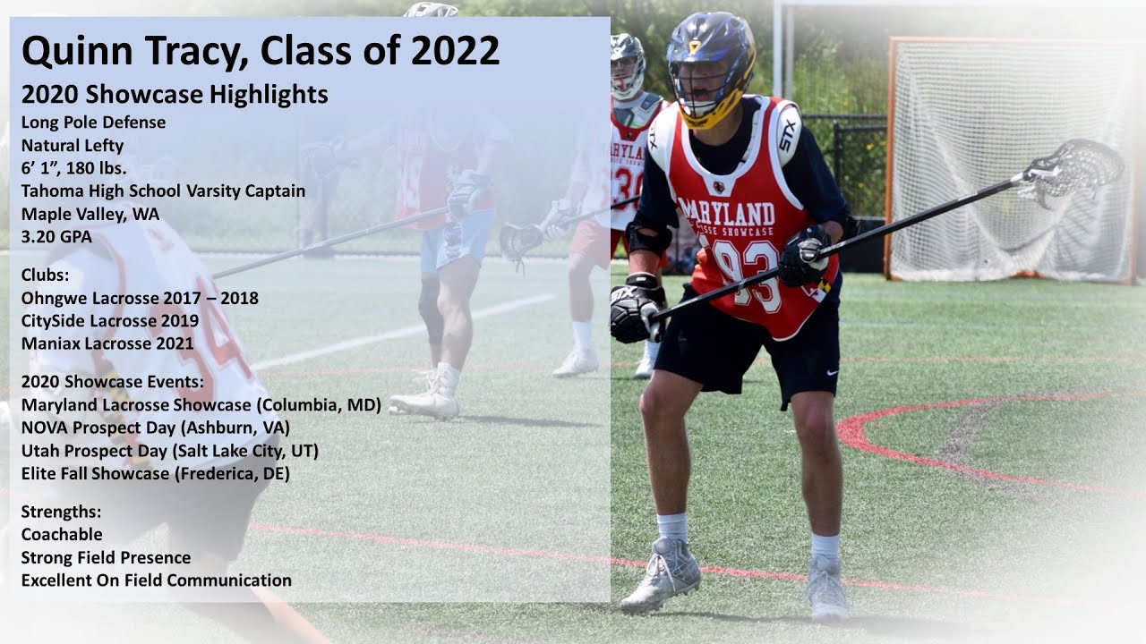 Quinn Tracy - Class of 2022 Lefty Long Pole - YouTube
