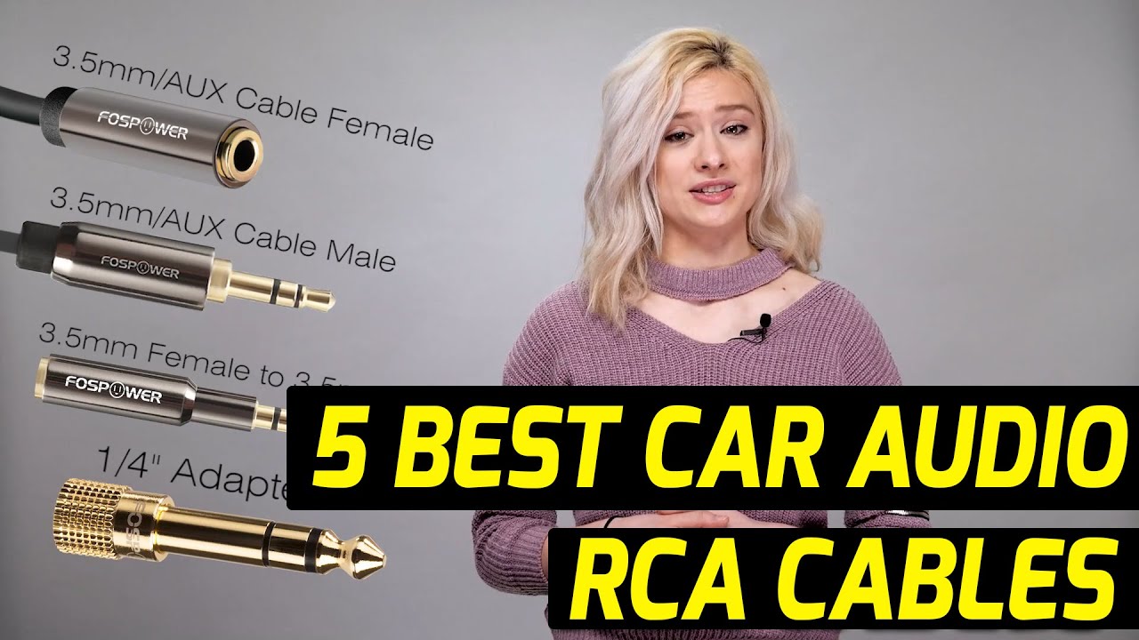 5 Best Car Audio RCA Cables of 2025 || Must watch before watcing - YouTube