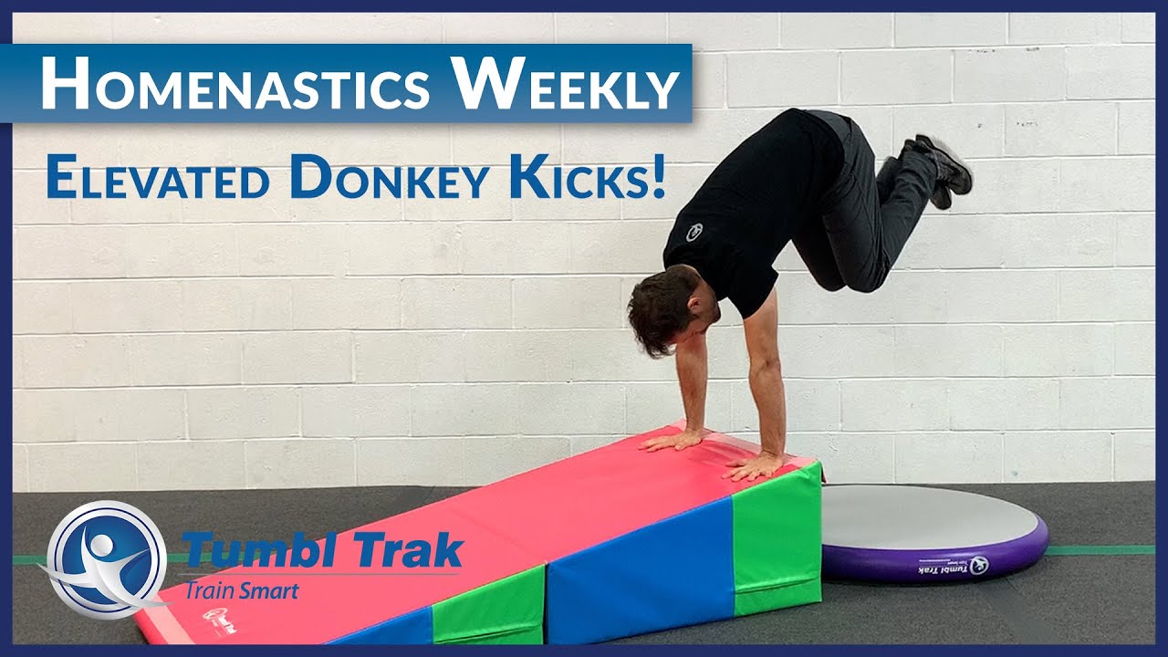 Homenastics Weekly Elevated Donkey Kicks - YouTube