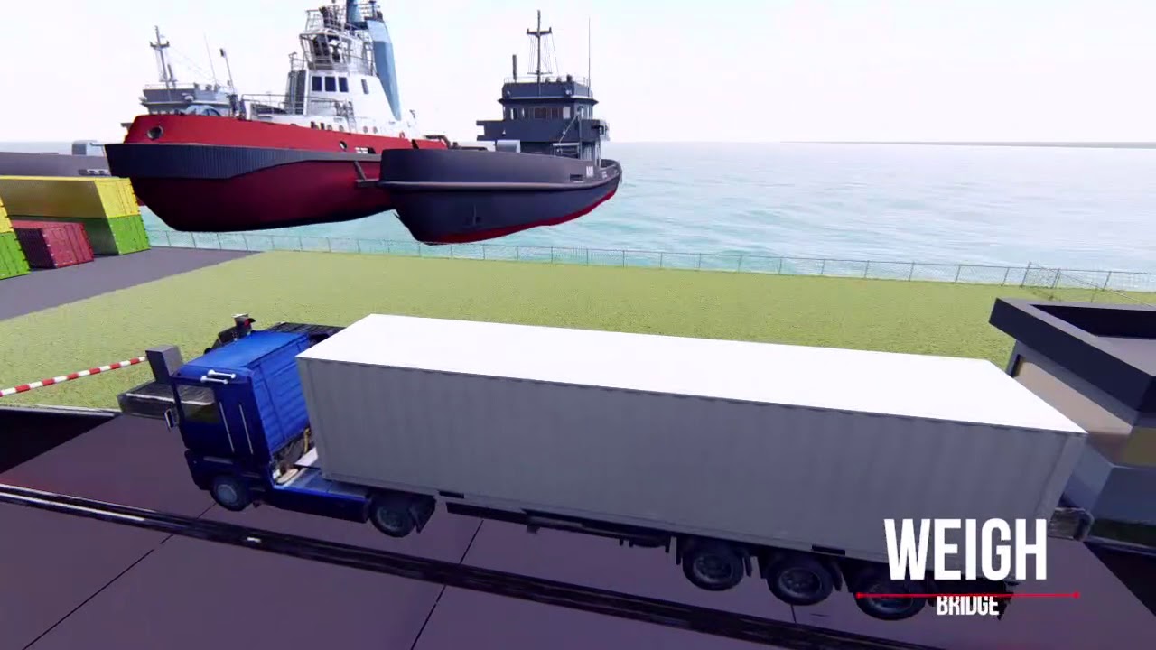 3D Port Pre-feasibility Animation - YouTube