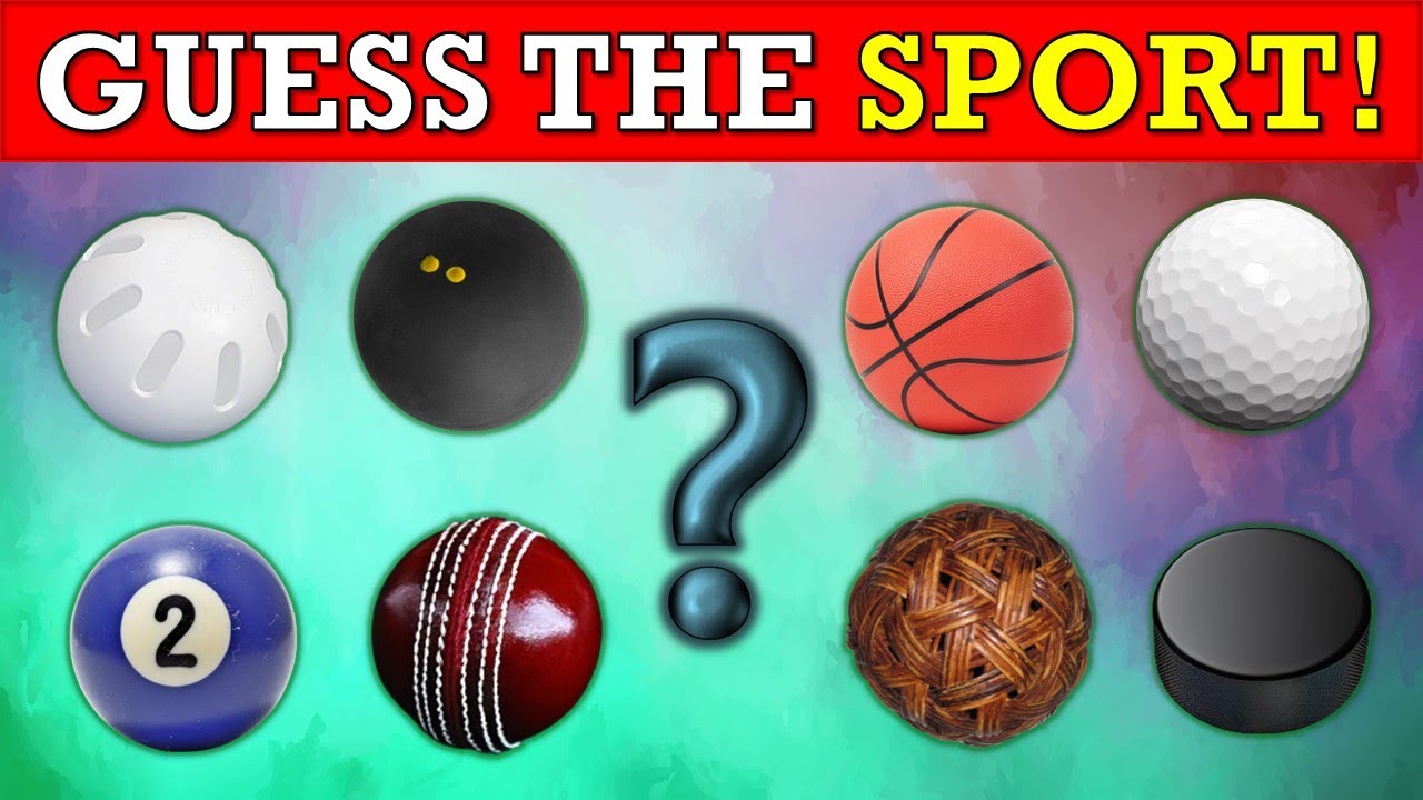 Guess the Sport by Its Ball | Sport Ball Quiz - YouTube