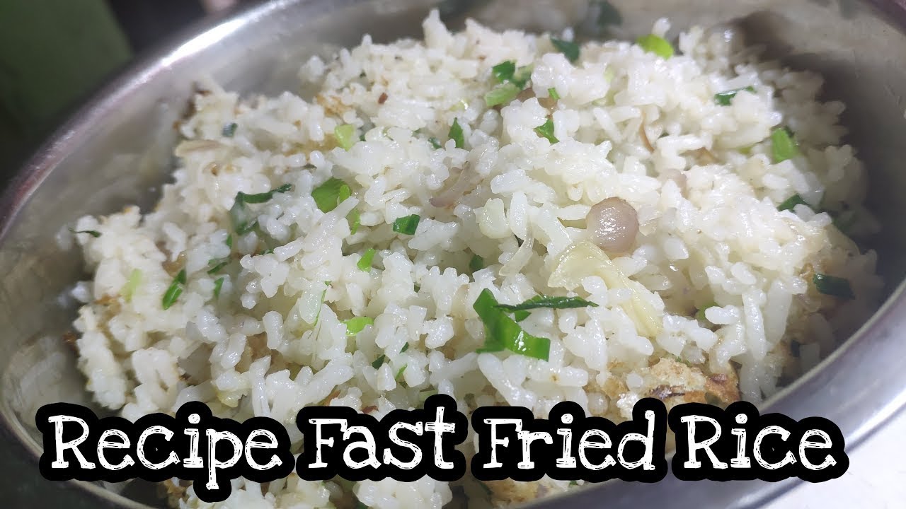 Want To Make Easy Fried Rice Simple Fast Rice Secret - YouTube