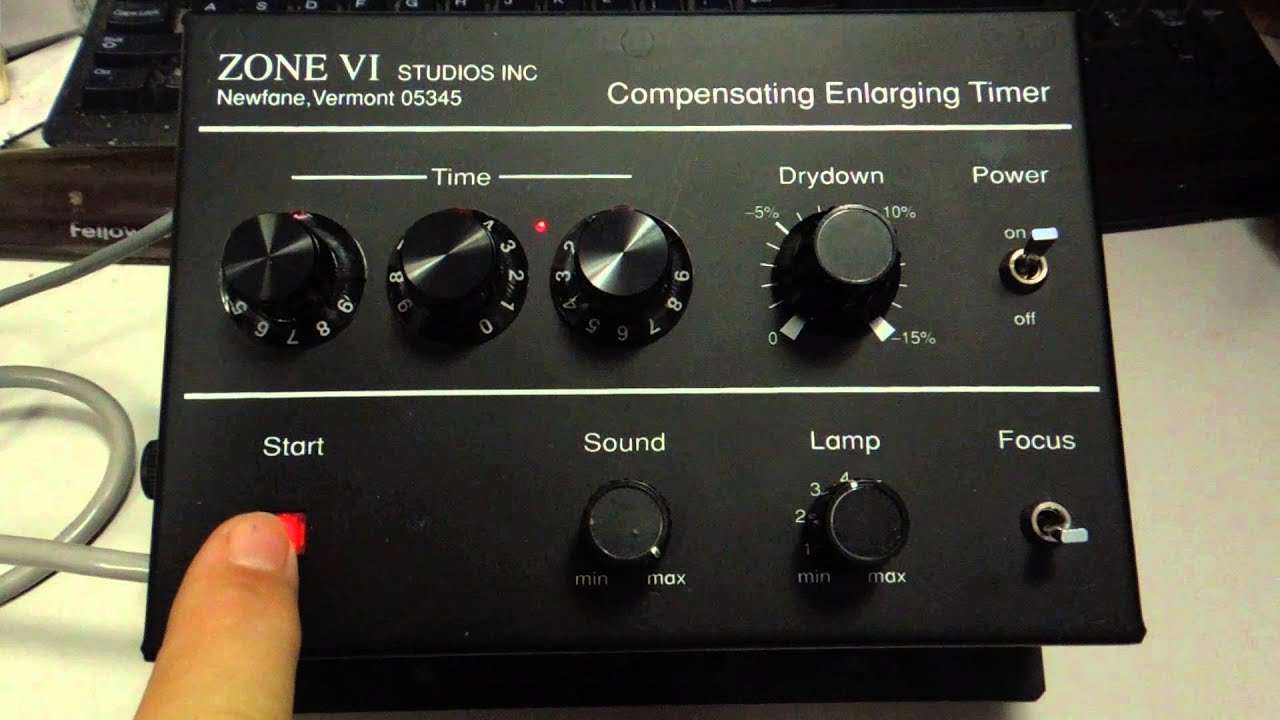 Zone VI Compensating Enlarging Timer - YouTube