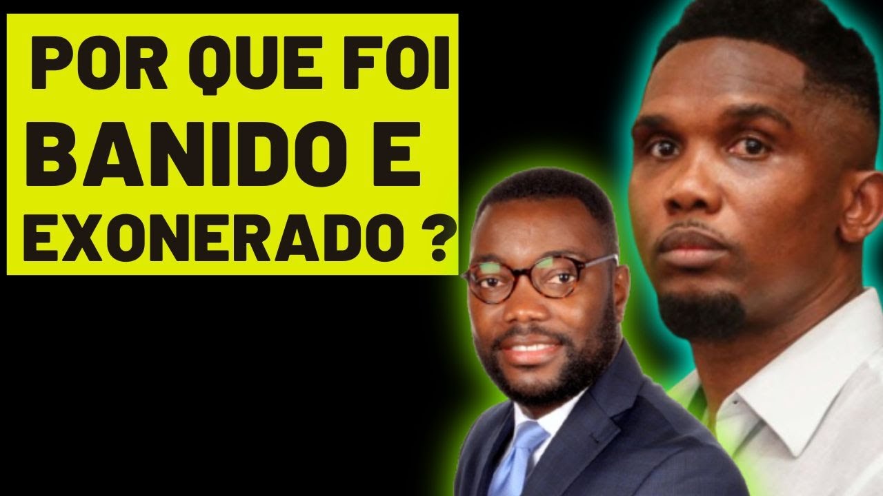 Samuel Etó banido da FIFA; Gildo José Exonerado; BNA salva kwanza com ...