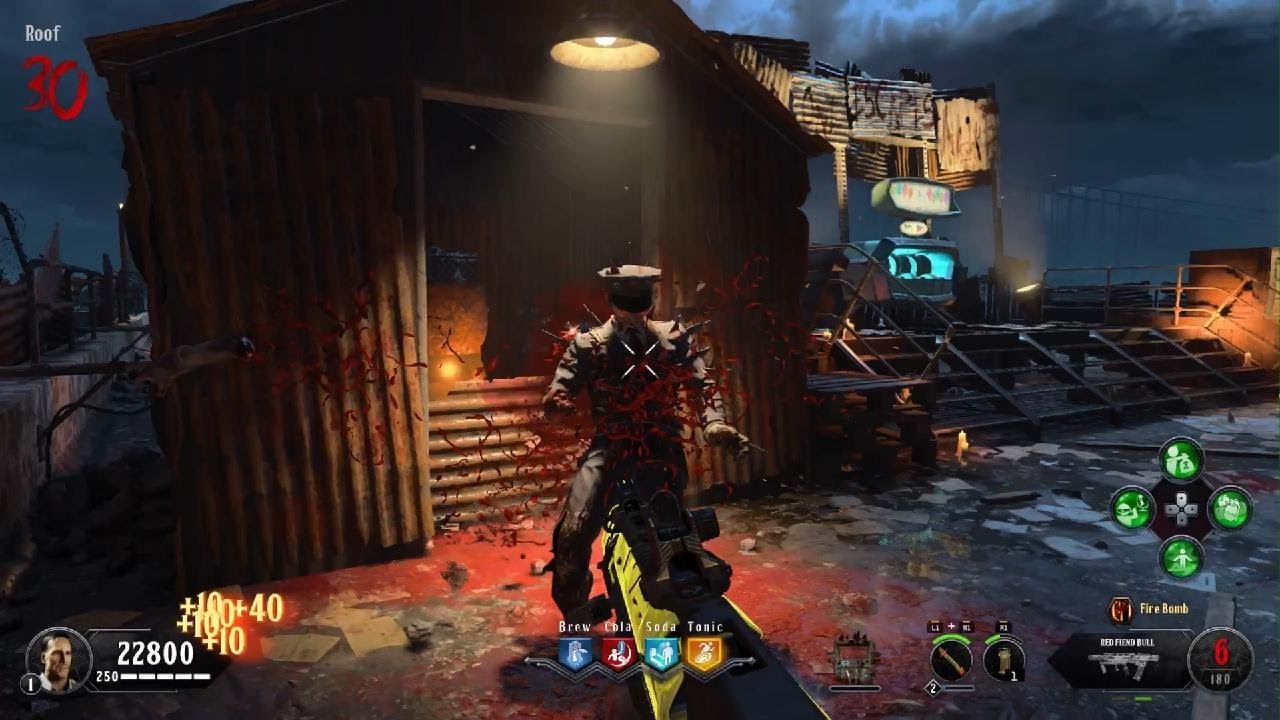 Call of Duty: Black Ops 4 Zombies - round 30 BRUTUS TRAIN - YouTube