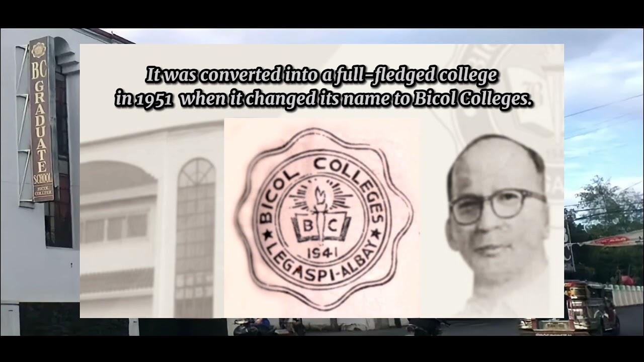 4. Bicol College History - YouTube