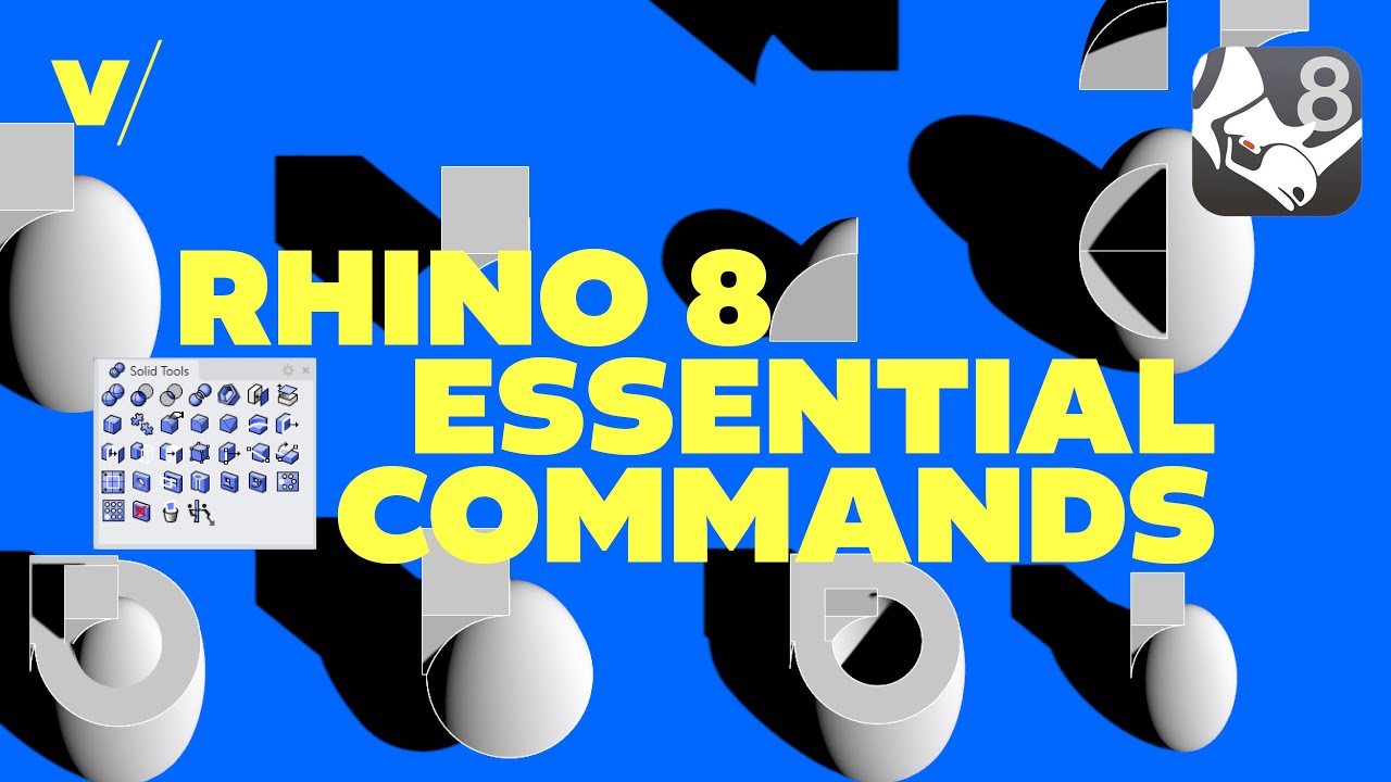 Rhino 8 Beginner’s Course – Solid Operations - YouTube