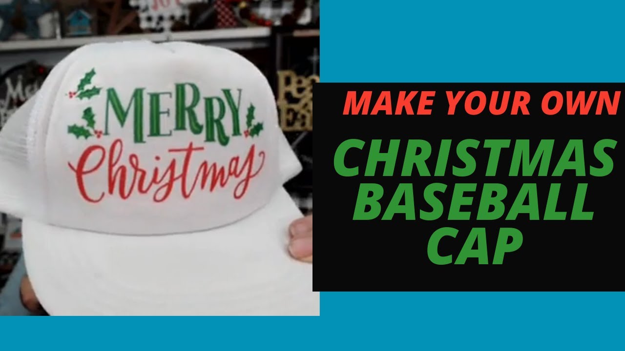 Decoupage on a Baseball Hat, Make Your Own Christmas Baseball Cap ...