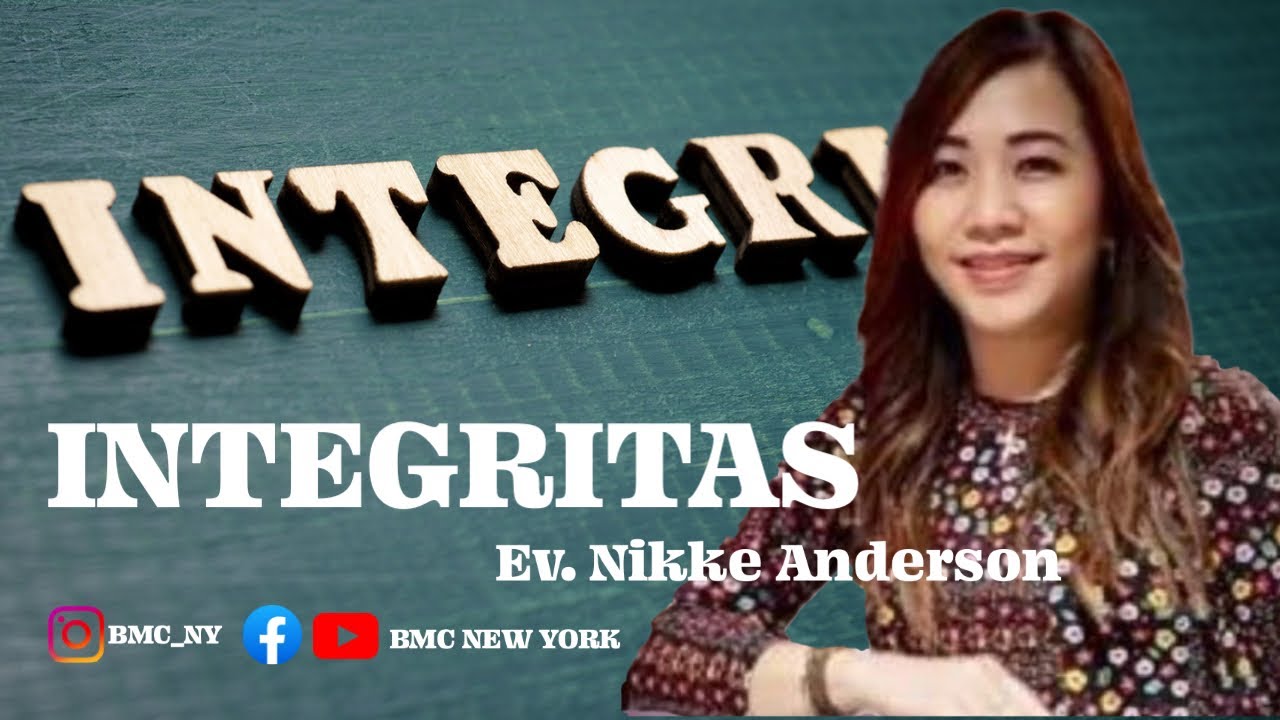 Ev. Nikke Anderson. INTEGRITAS. BMC New York. 7 October 2022 - YouTube